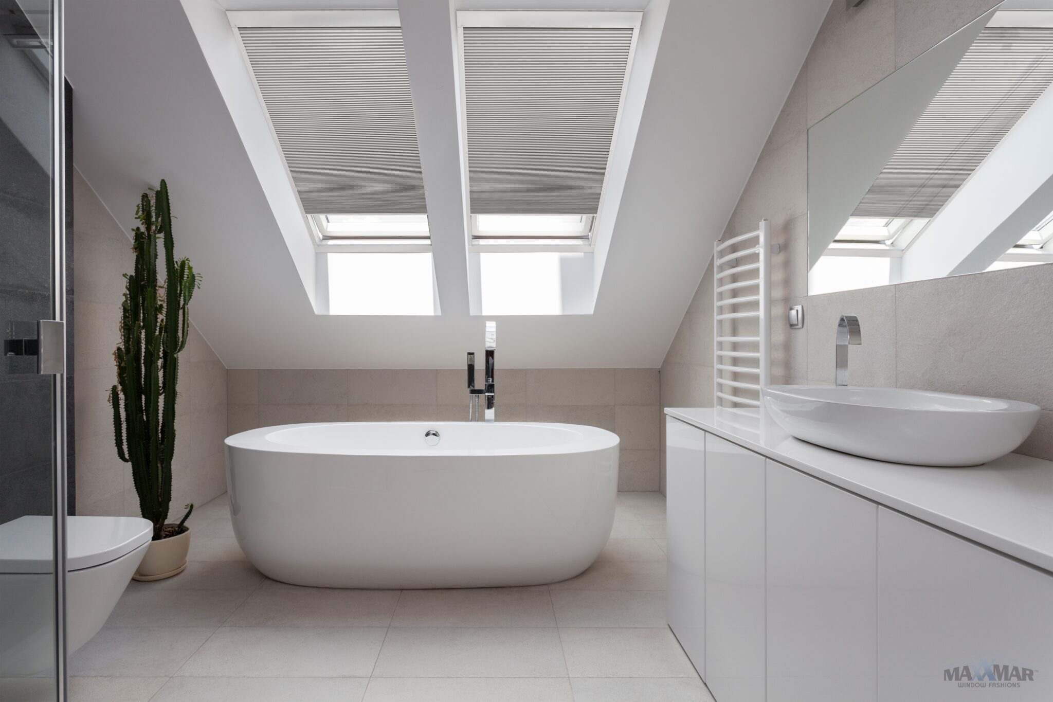 Motorized skylight blinds | Blind Depot®